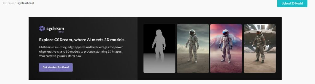 سایت CGTRADER | کسب درآمد دلاری از فروش مدل 3d - آکادمی تکانش